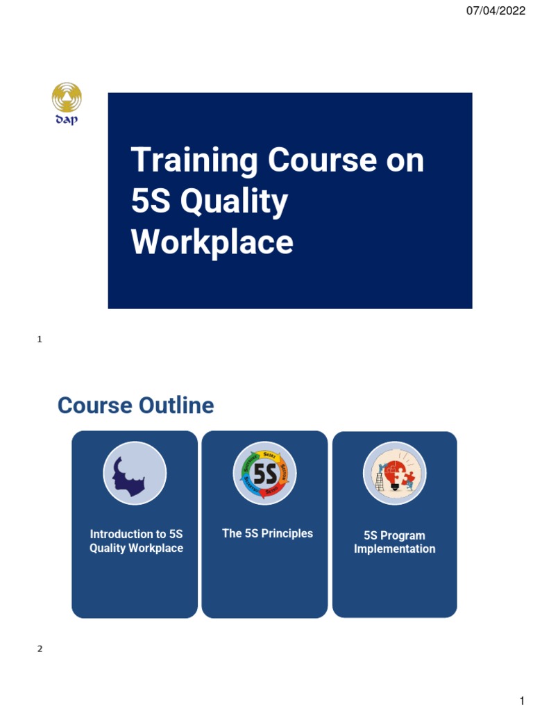 Handouts For TC On 5S QW | PDF | Desk | Waste Management