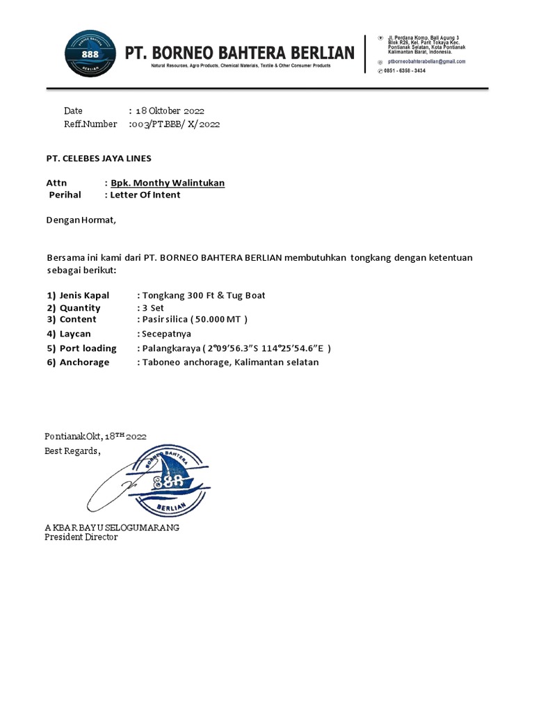 Loi Tongkang 1 | PDF