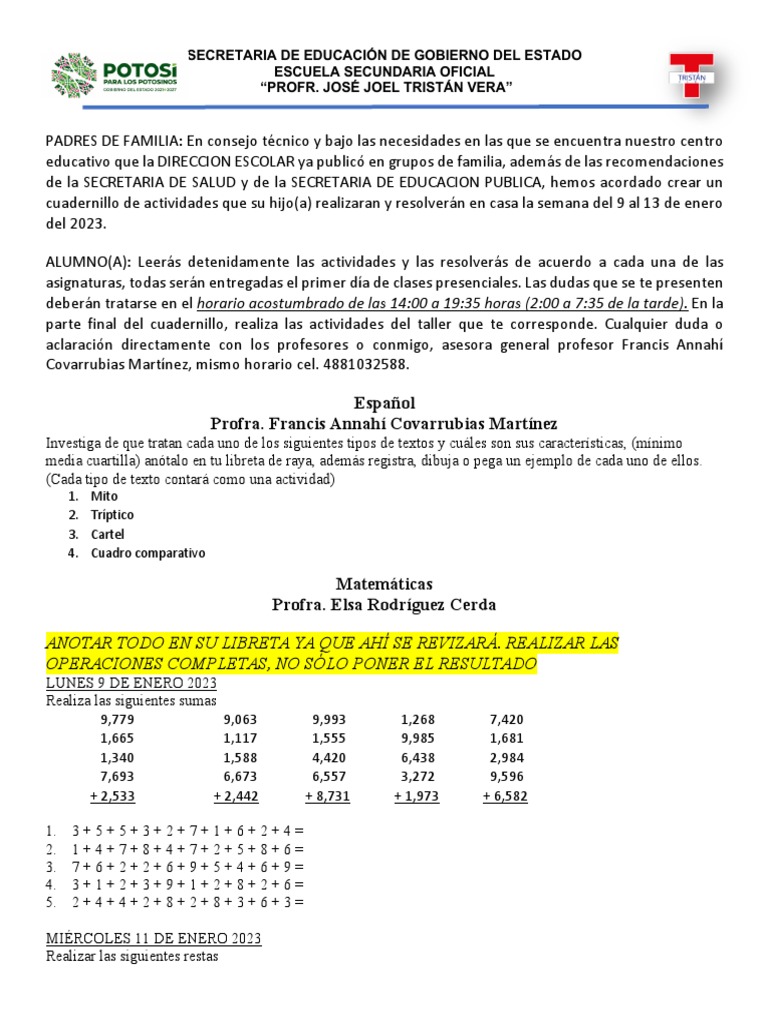 Cuadernillo 3. C | PDF | Alimentos | Nutrición