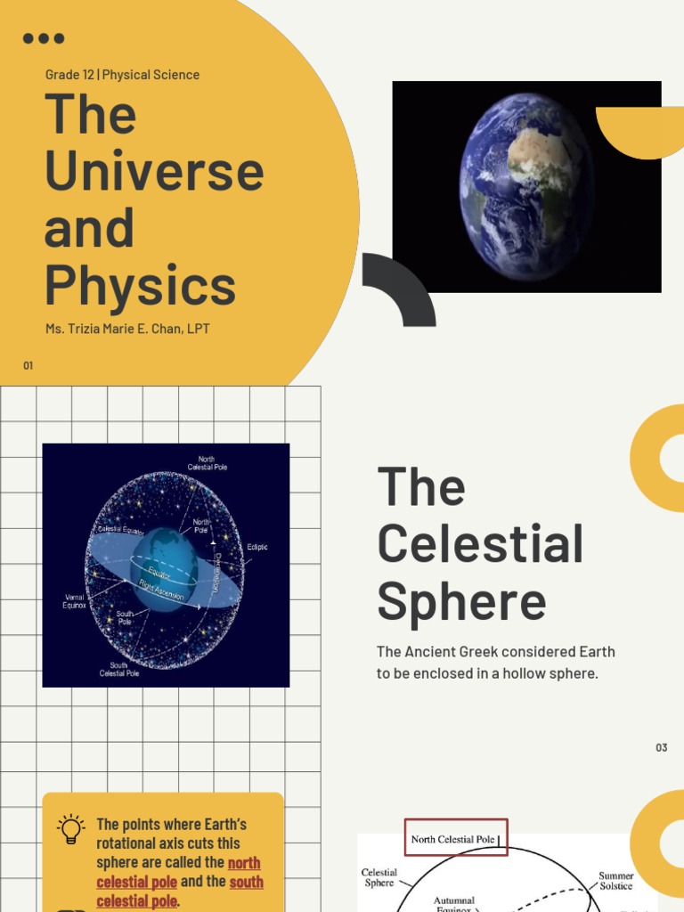 The Universe and Physics | PDF | Galileo Galilei | Astronomy