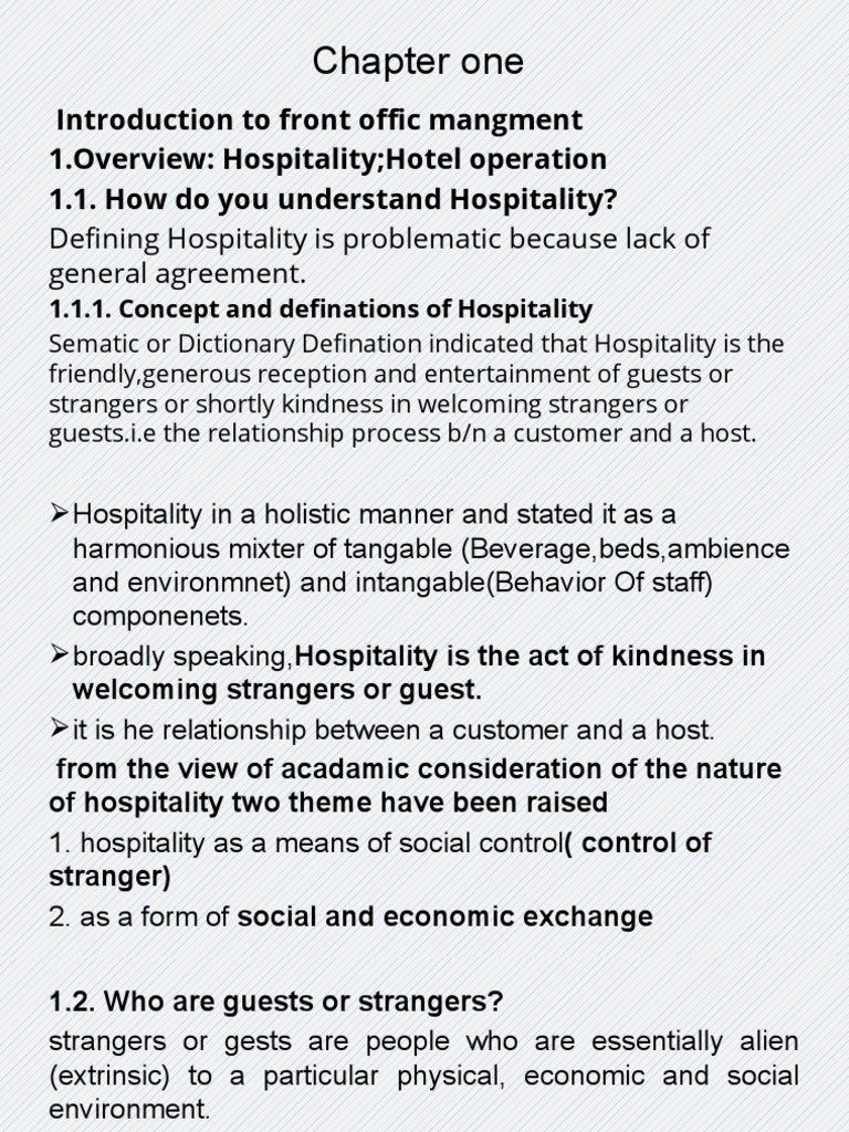 Front Office Mnagment I | PDF | Hotel | Employment