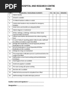 Mock Drill Checklist (Code Blue) (16737) | PDF