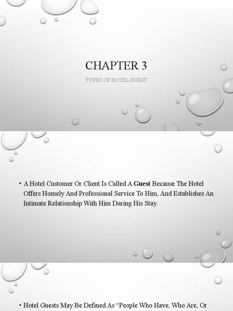 Front Office Managment I CHAPTER 3 Part 2 | PDF | Hotel | Tourism Front Office Managment I CHAPTER 3 Part 2 | PDF | Hotel | Tourism
