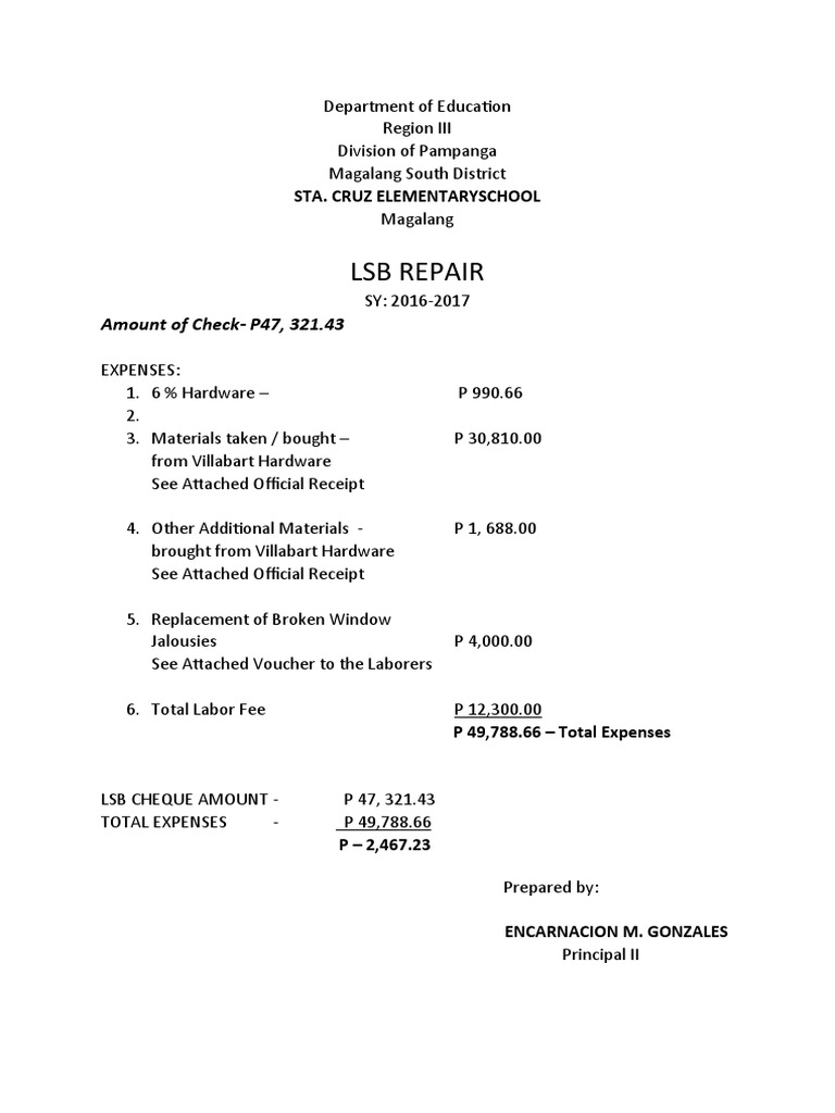 LSB Repair | PDF | Financial Services | Market (Economics)