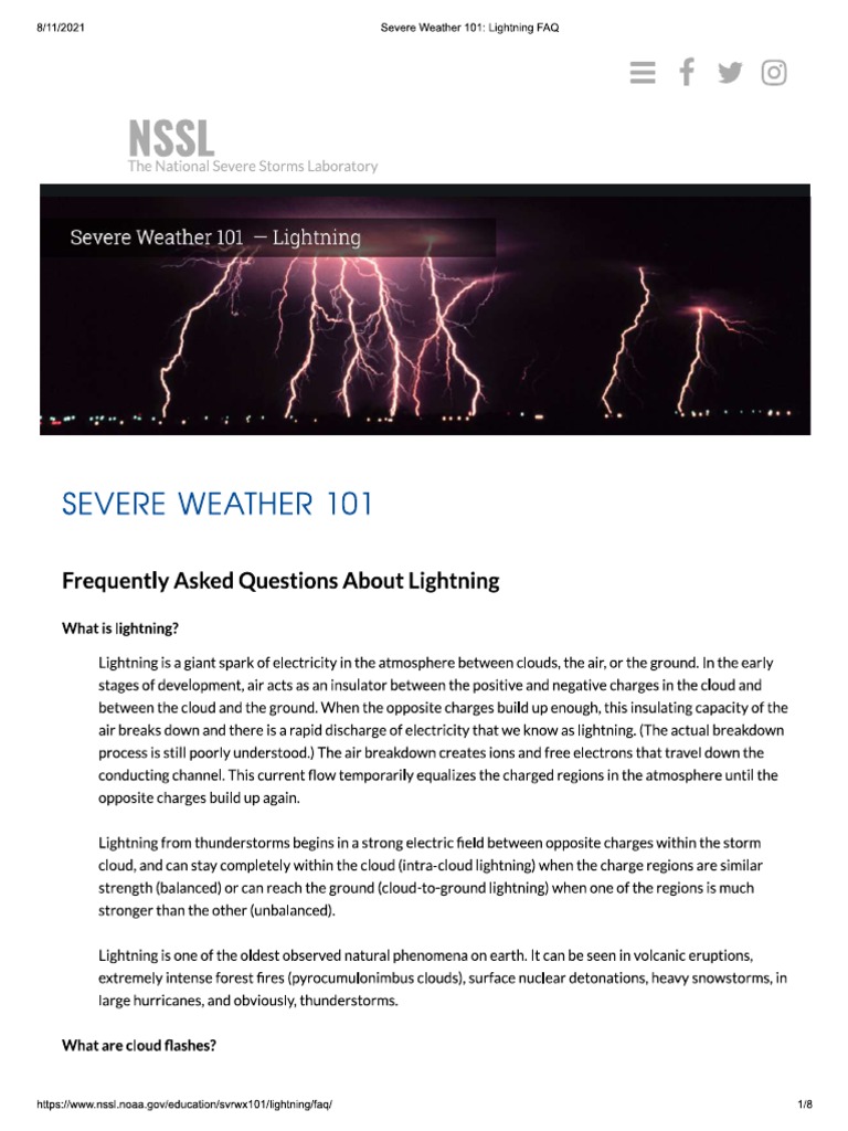 Lightning | PDF