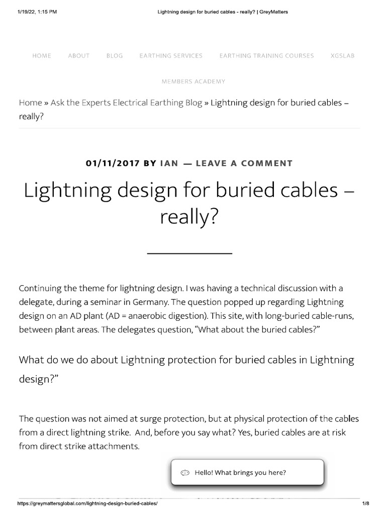 Lightning Protection | PDF
