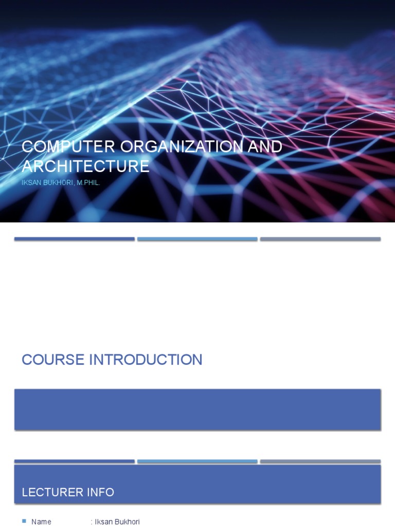 Computer Organization And Architecture Week 1 Pdf Boolean Algebra Teaching Mathematics