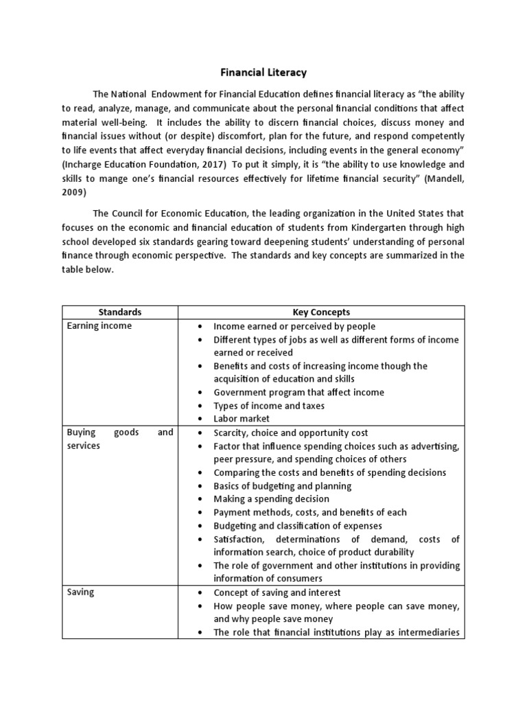 Building and Enhancing New Literacies | PDF | Interest | Saving