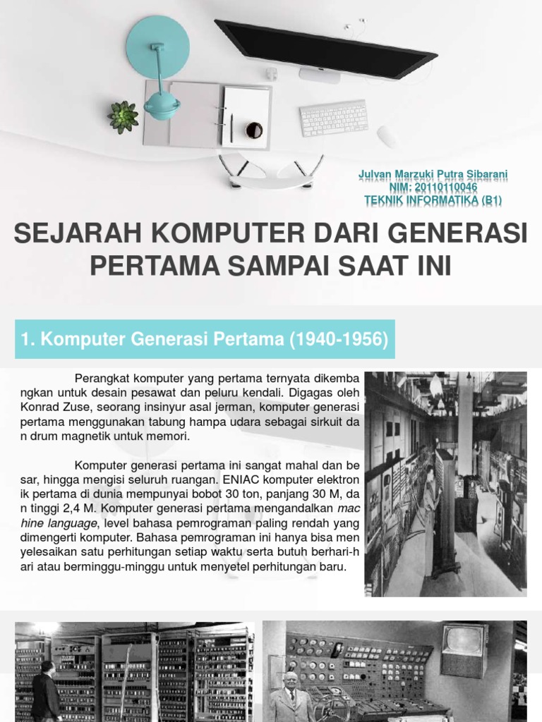 Generasi Komputer Dari Masa Ke Masa | PDF