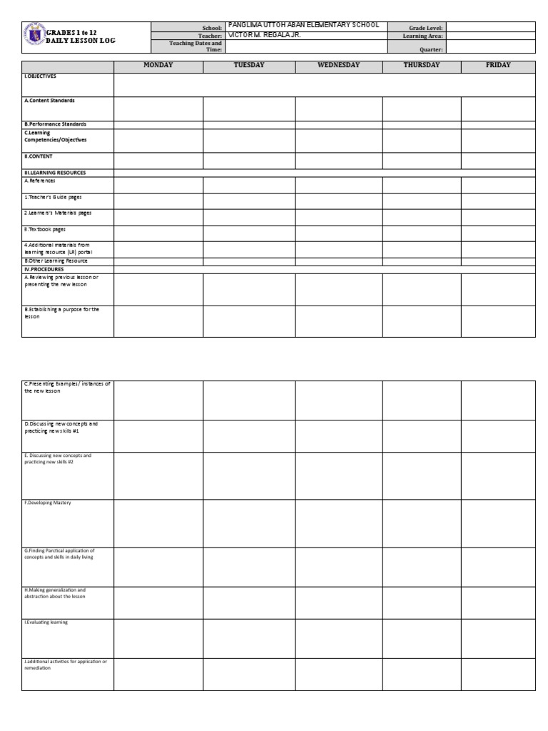 English Blank DLL | PDF | Teachers | Pedagogy English Blank DLL | PDF | Teachers | Pedagogy
