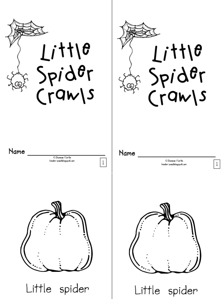 Little Spider Crawls: A Short Poem | PDF
