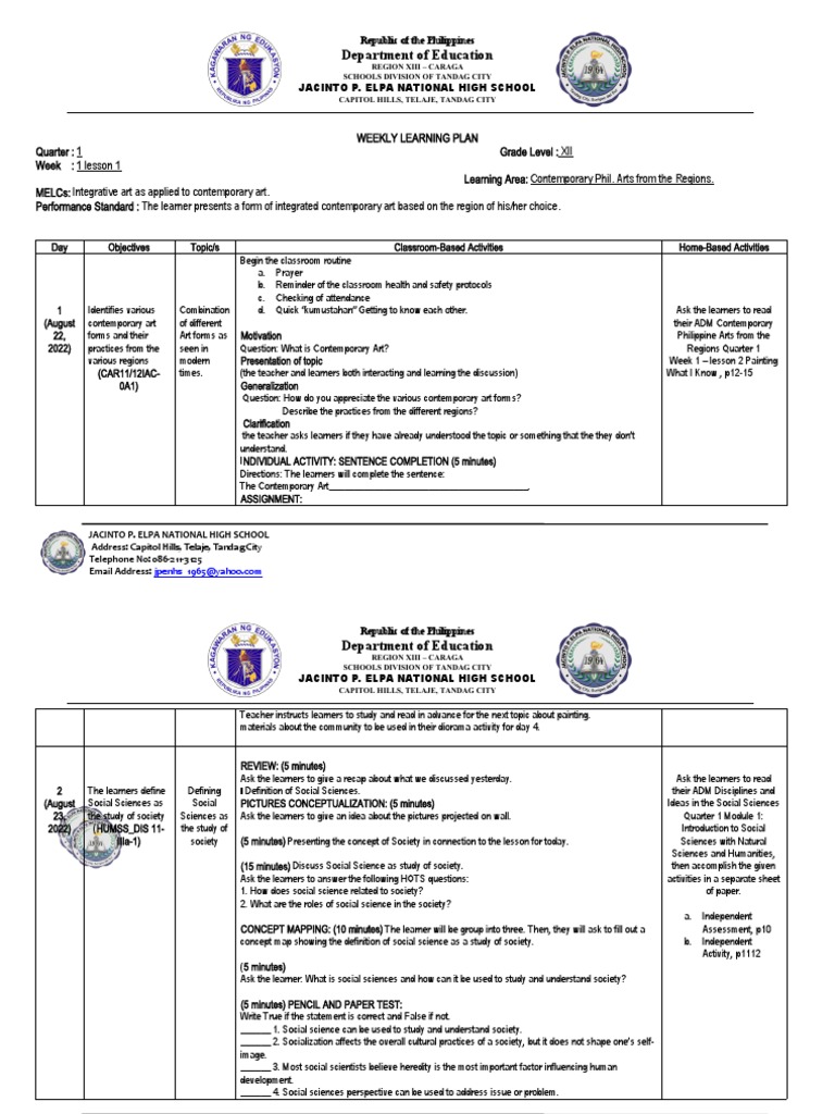 WLP Diss W1 | PDF | Learning | Social Sciences