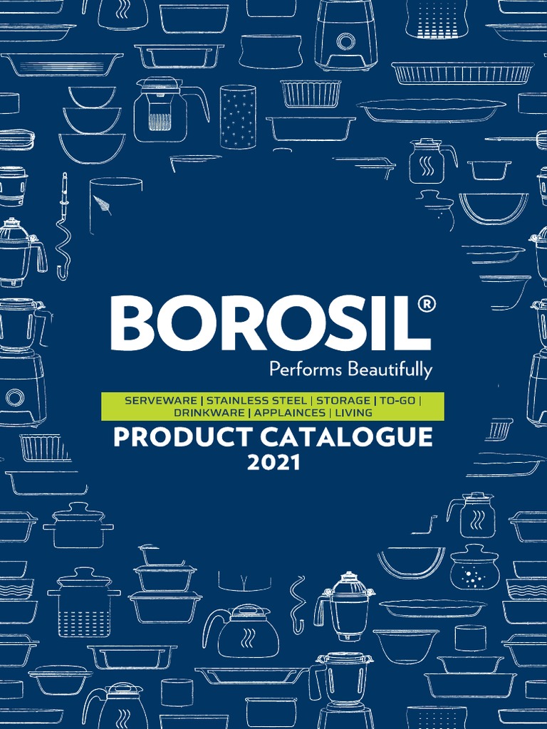 Borosil B2B Catalogue 2021 - S.PDFPDF | PDF | Pressure Cooking | Tableware