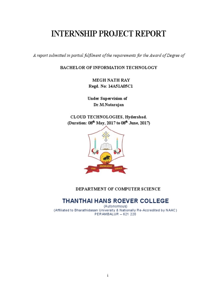 Internship Report Anguraj | PDF | Databases | Java (Programming Language)