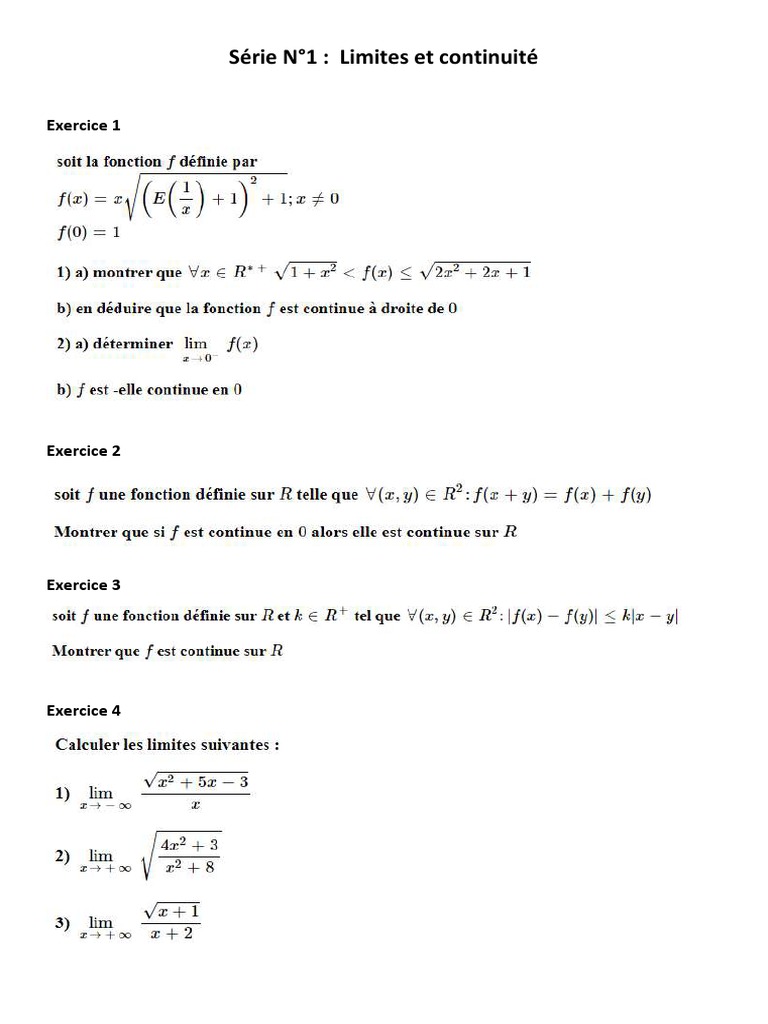Serie N1-Math | PDF