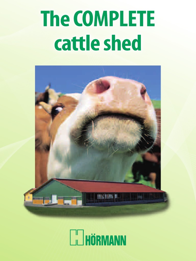 The COMPLETE Cattle Shed (PDFDrive) | PDF | Roof | Dairy Farming