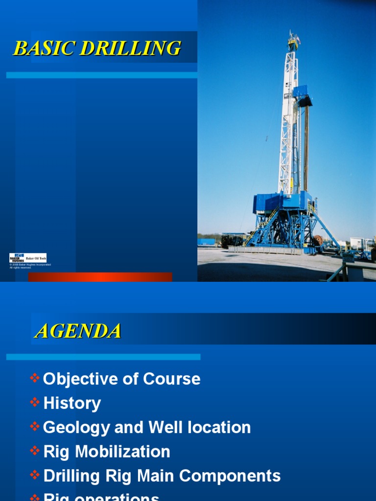 01.01 Rig and Rig Operations-May2008 | PDF | Petroleum Reservoir ...