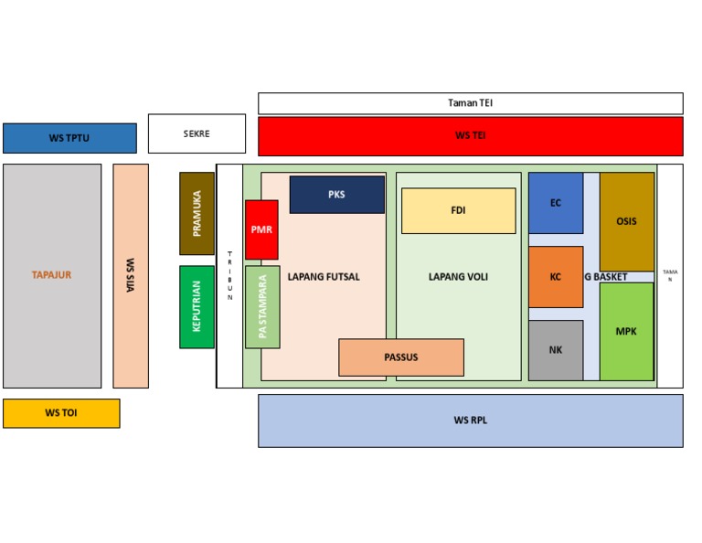 Denah Kumpod SMKN 1 Cimahi | PDF