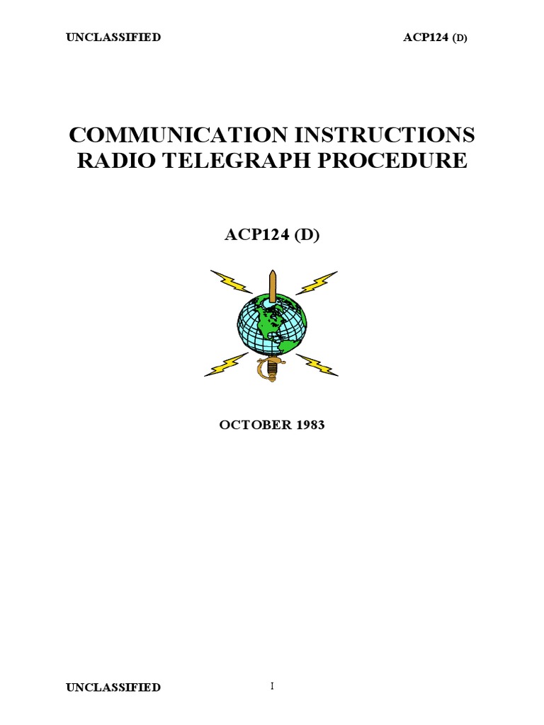 Acp 124 | PDF | Telecommunications | Communication