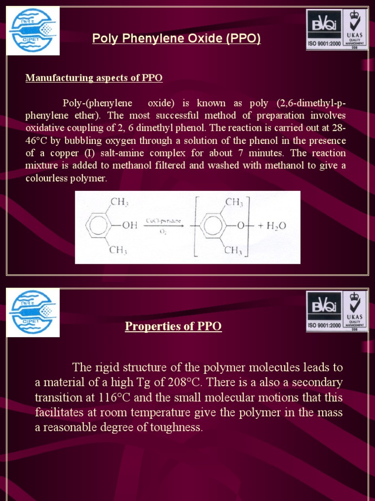 PPO Slide | PDF | Polymers | Nylon