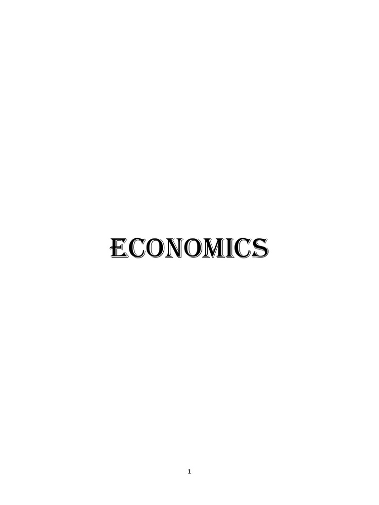 Economics Final | PDF | Employment | Gross Domestic Product