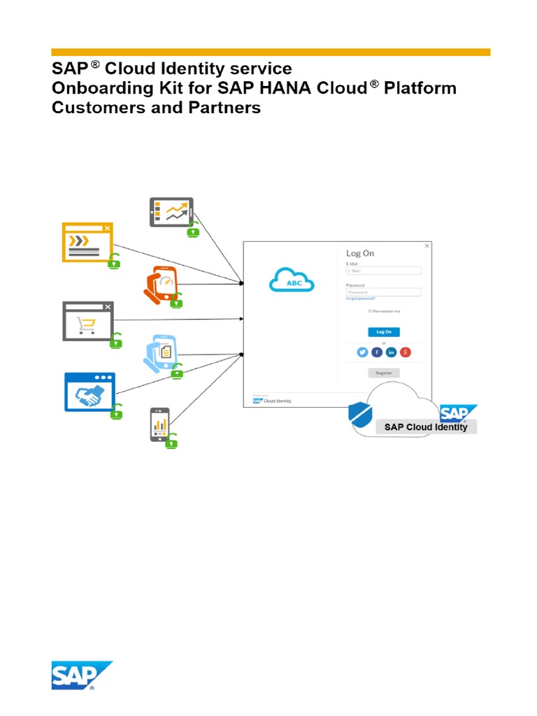 SAP Cloud Identity Service Onboarding Kit For SAP HANA Cloud Platform ...