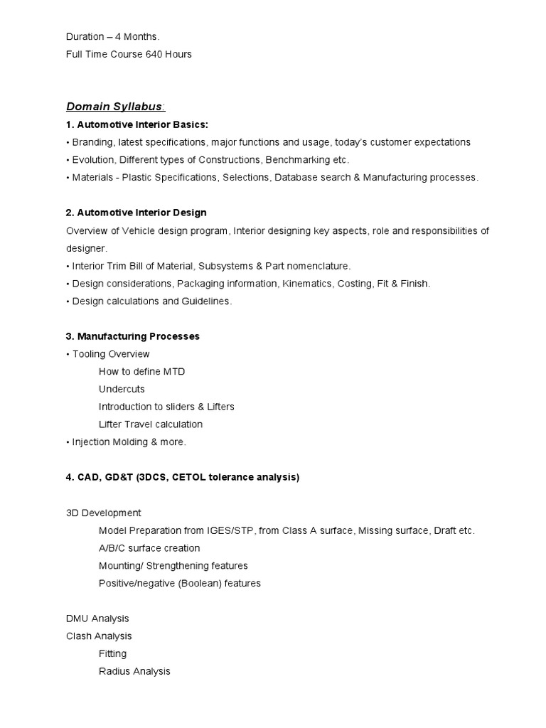 Syllabus | PDF | Business | Technology & Engineering