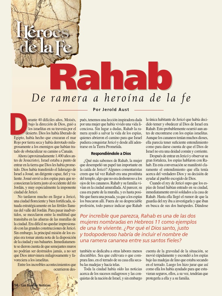 Rahab | PDF | Joshua | Canaán