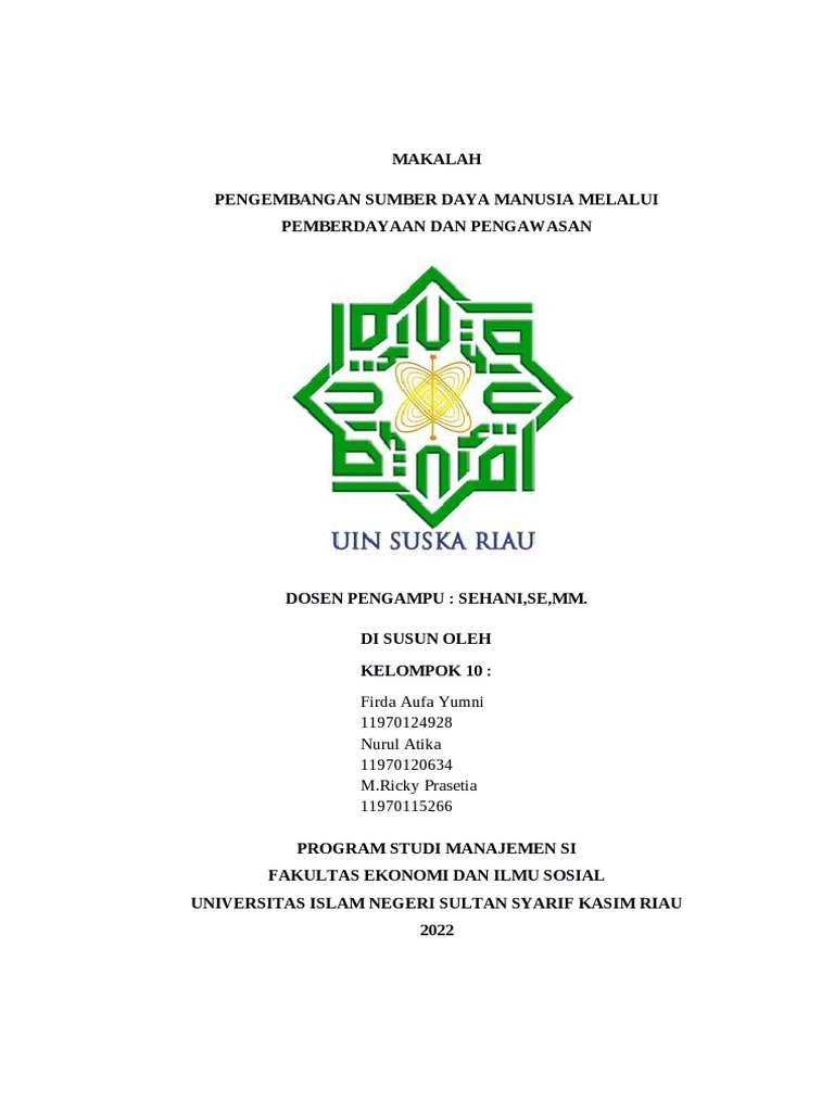 Makalah Pelatihan Dan Pengembangan | PDF Makalah Pelatihan Dan Pengembangan | PDF