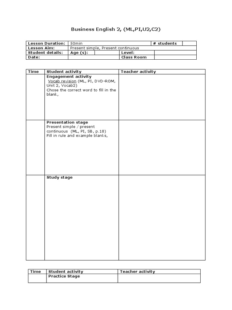 Business English 2, (ML, PI, U2, C2) | PDF