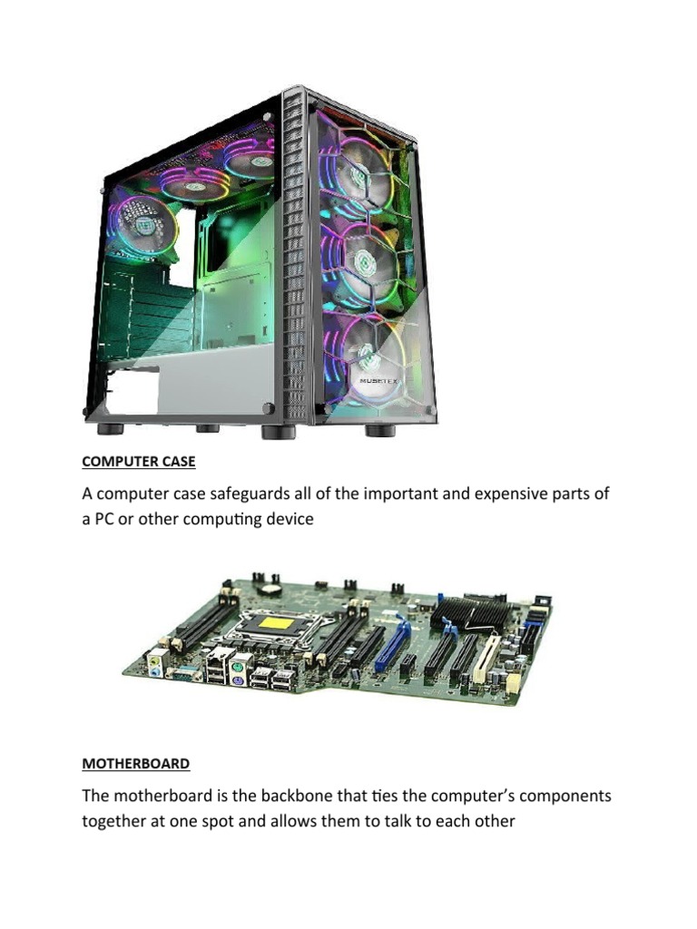 Functions of a Computer Case | PDF