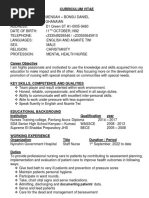 Sample Work Experience Sheet | PDF | Health Care | Nursing