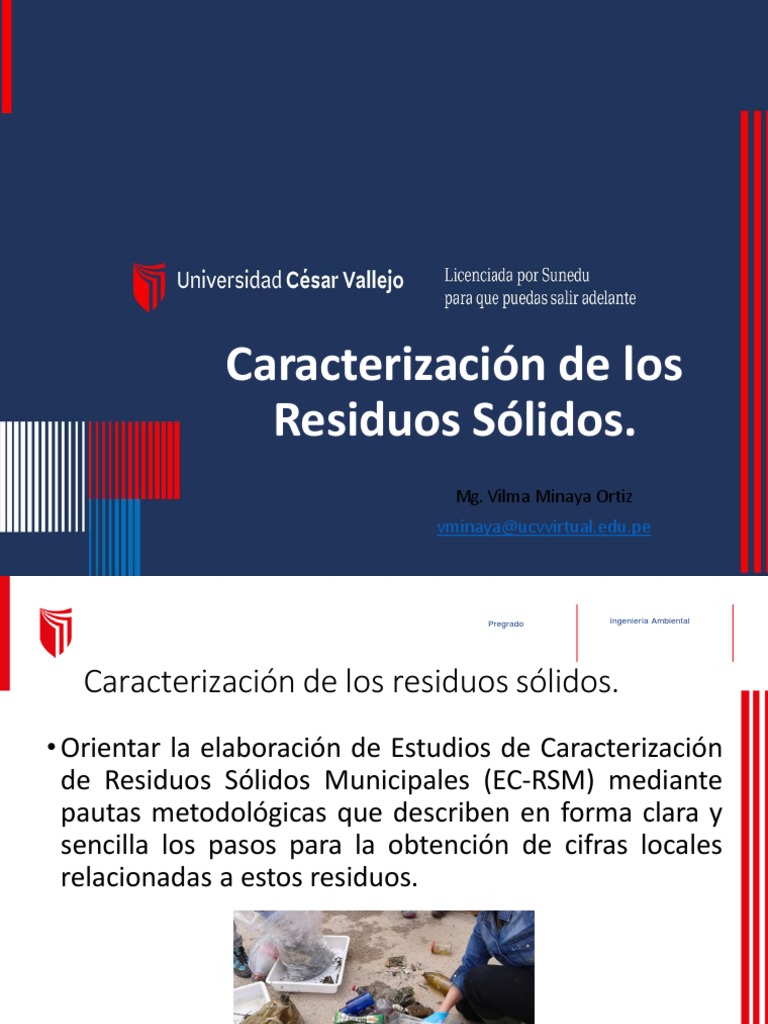 Caracteristicas de Los Residuos Solidos | PDF | Residuos | Regulación