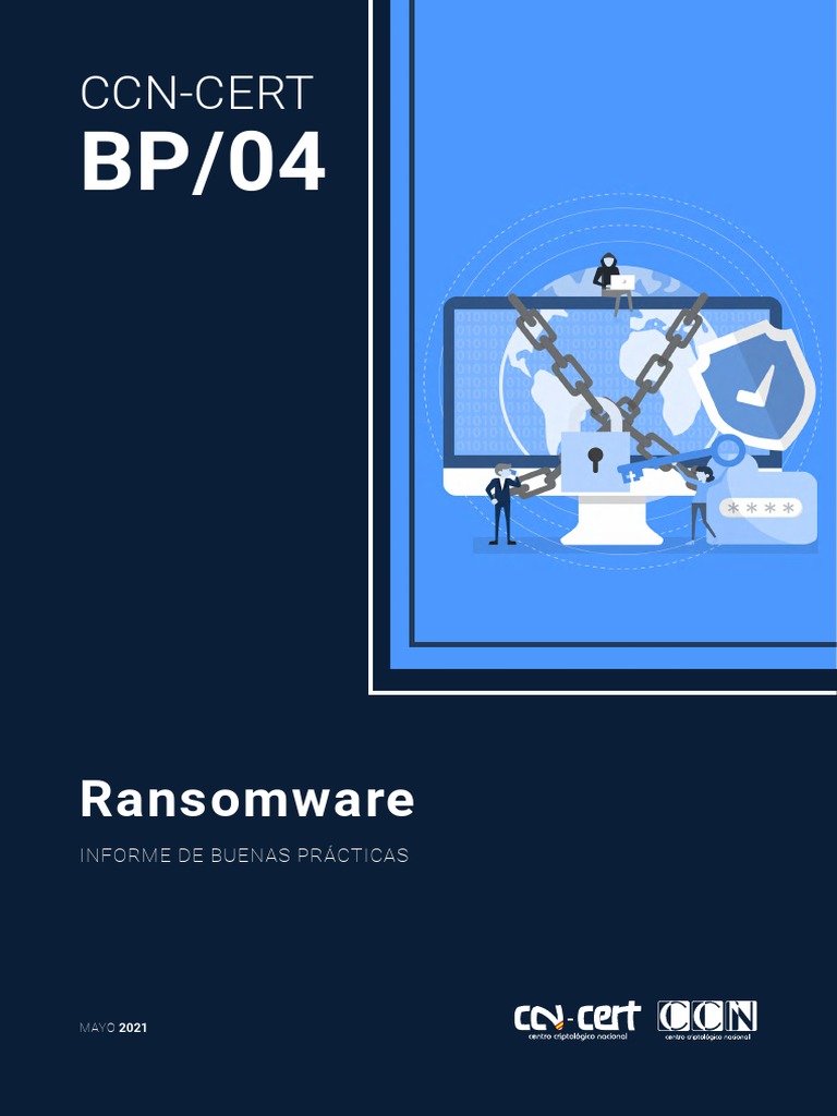 Ccn-Cert BP 04 Ransomware | PDF | Secuestro de datos | Apoyo
