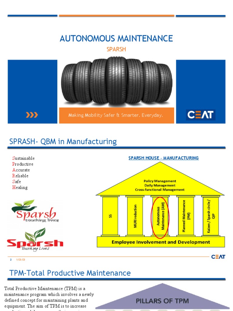 Autonomous Maintenance in Manufacturing: Implementing Total Productive ...