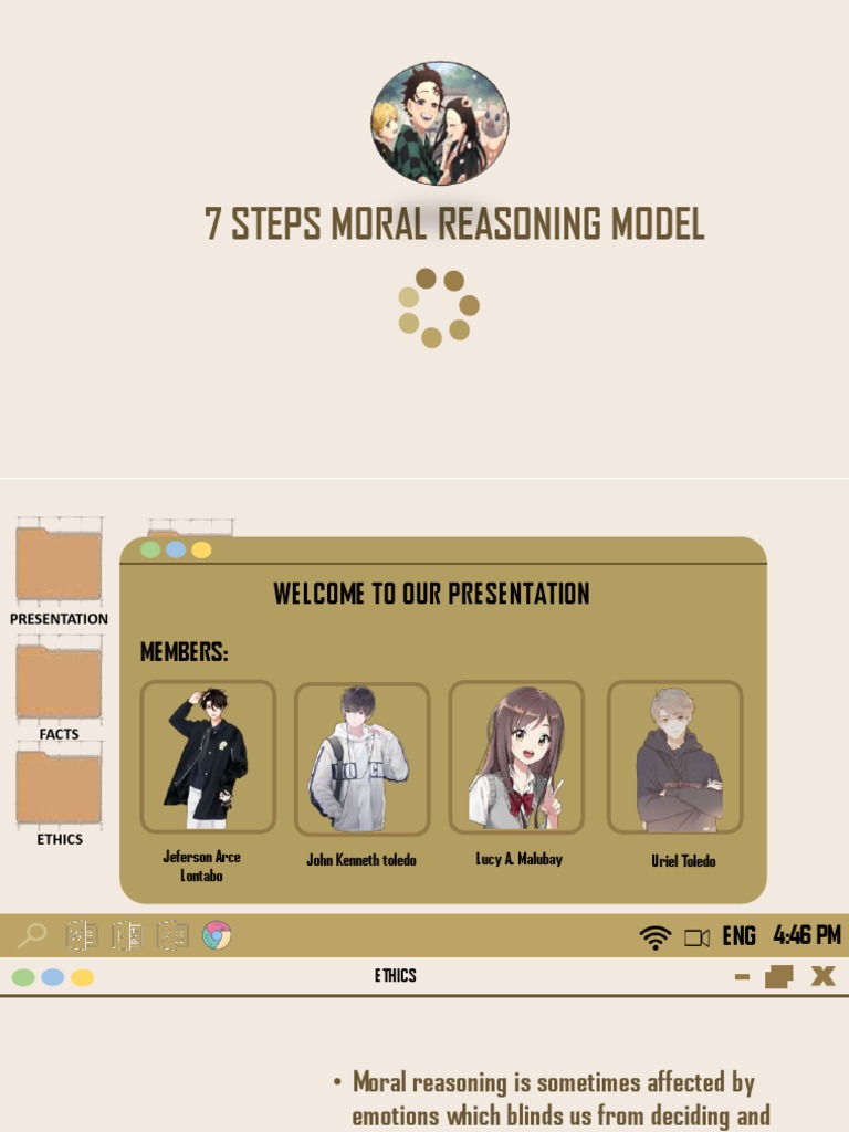 7 Steps in Moral Reasoning Model | PDF | Justice | Crime & Violence