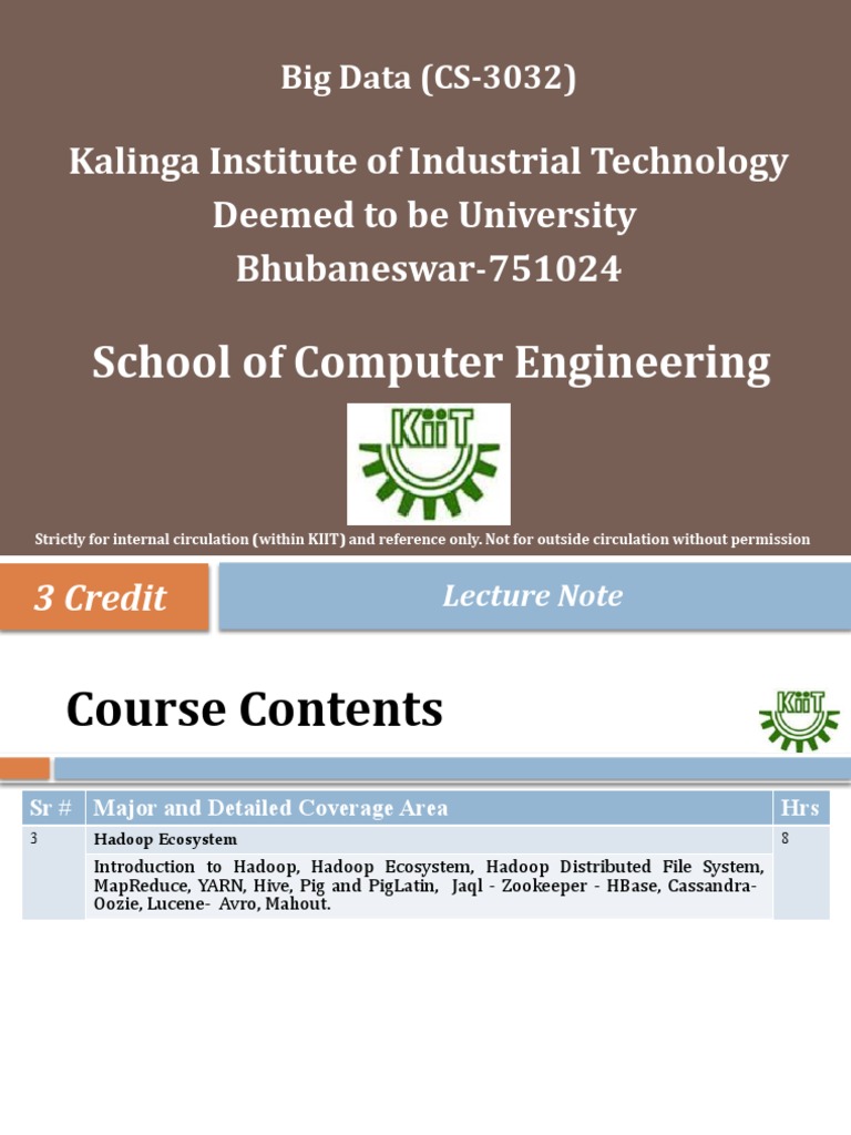 Unit 3 - BD - Hadoop Ecosystem | PDF Unit 3 - BD - Hadoop Ecosystem | PDF