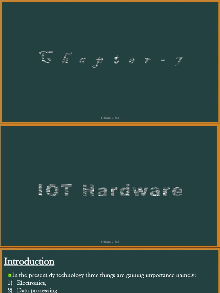 Chapter 7 | PDF | Arduino | Raspberry Pi