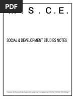 Form 1 Social Studies Notes | PDF | Family | Rights
