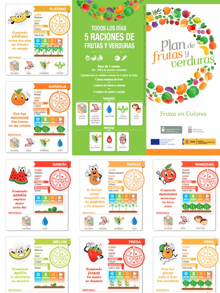 Tríptico Del Taller 1. Frutas en Colores | PDF Tríptico Del Taller 1. Frutas en Colores | PDF