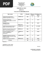 EPP 5 - PERIODICAL EXAM WITH TOS 2nd QUARTER | PDF