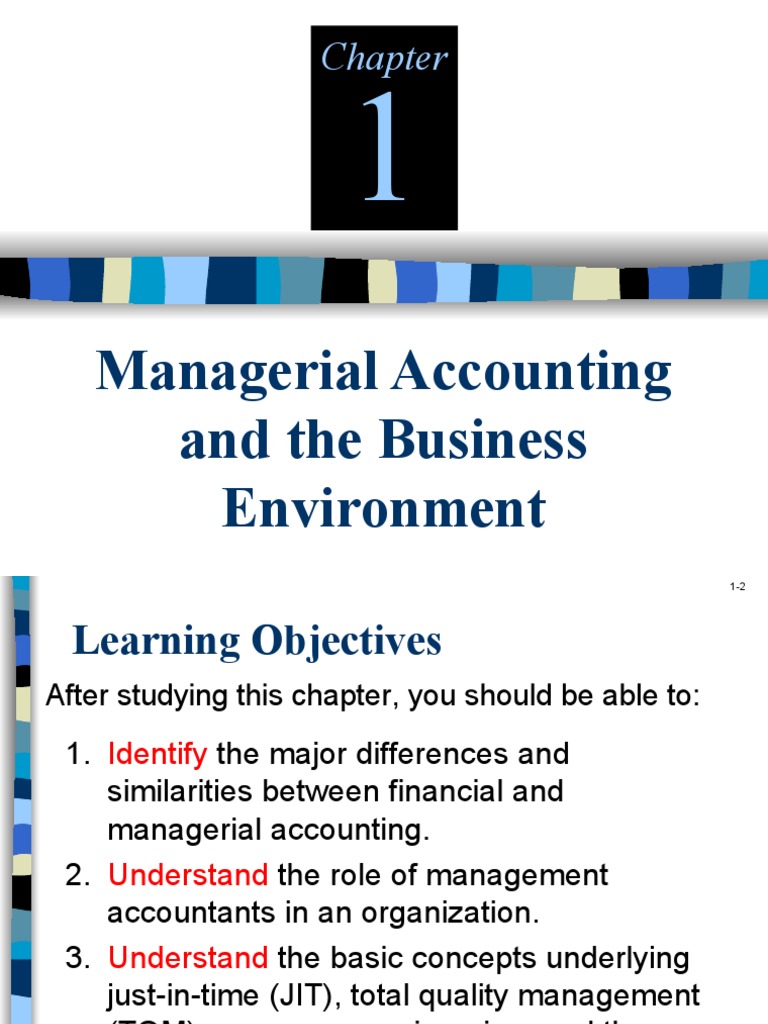 Garrison Lecture Chapter 1 - Managerial Accounting and The Business ...