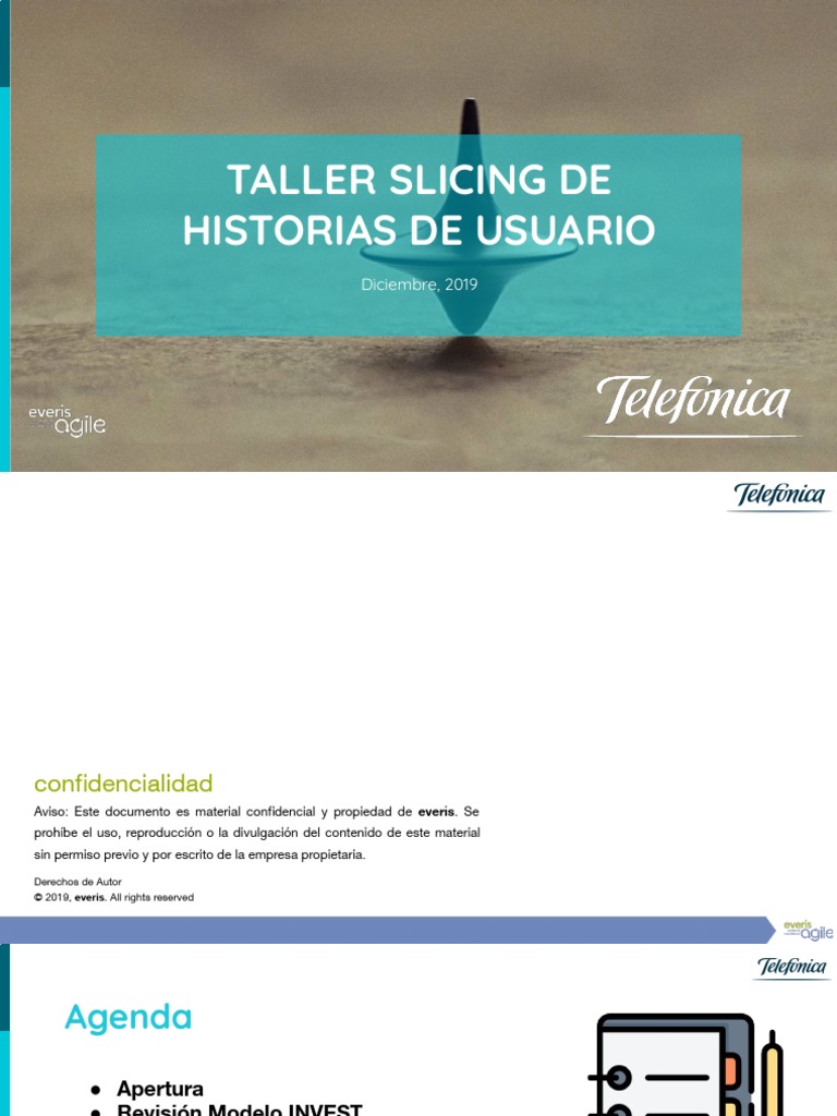 Taller Slicing de Historias de Usuario TI | PDF | Aplicación movil ...