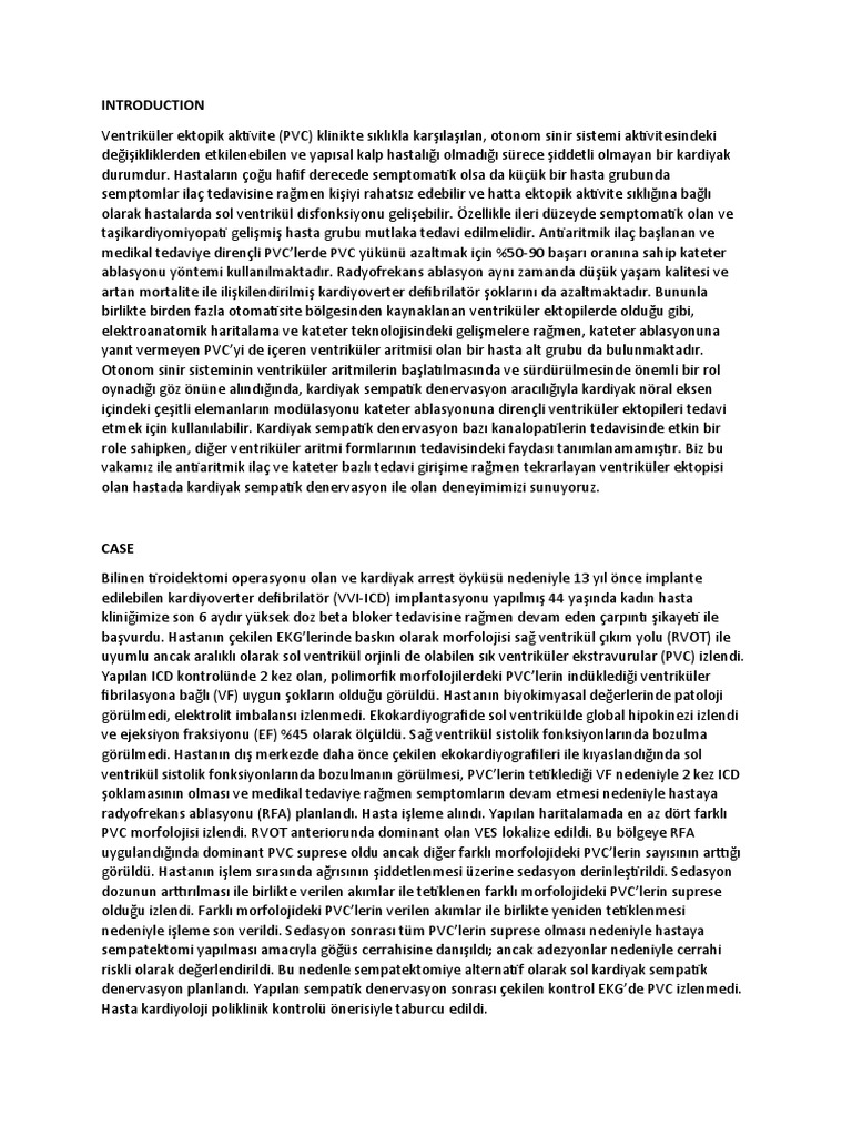 VES Case Report | PDF