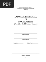 Laboratory Manual For Gen - Chem.1 | PDF | Ion | Density