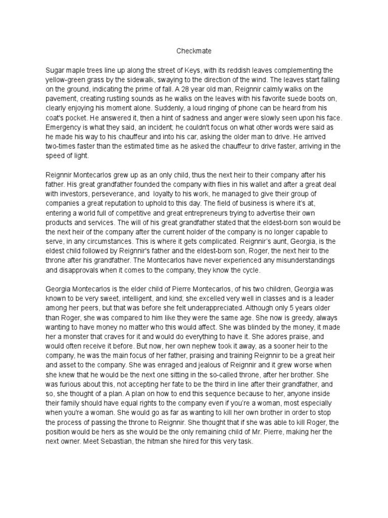 English - Short Story | PDF