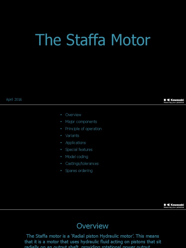 The Staffa Motor For PDF | Download Free PDF | Electric Motor | Bearing ...