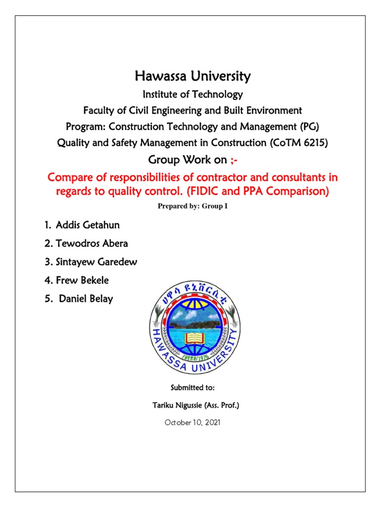 Hawassa University | PDF
