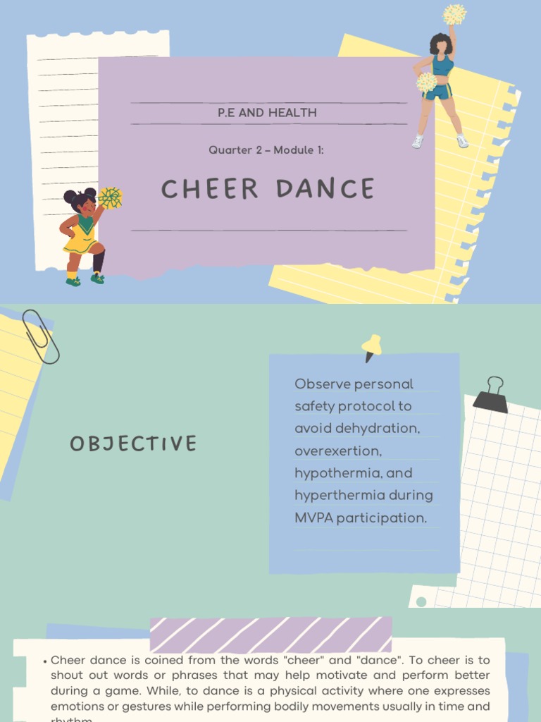 Understanding Cheer Dance Basics | PDF | Cheerleading | Dances
