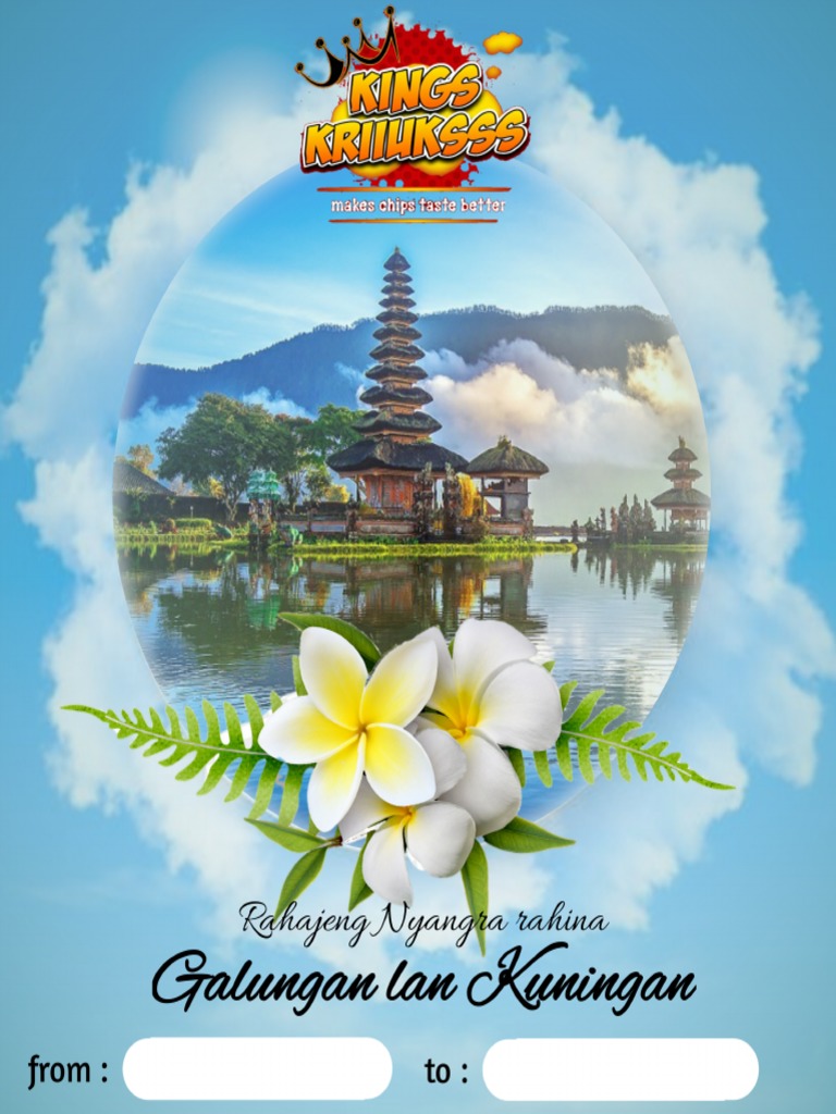 Cover Ucapan Galungan | PDF